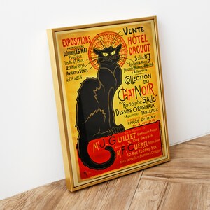 Rodolphe Salis Le Chat Noir Poster Tournee Du Chat Noir Poster: Vintage ...