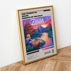The Legend of Zelda : Breath of the Wild Inspired Poster - the Legend ...