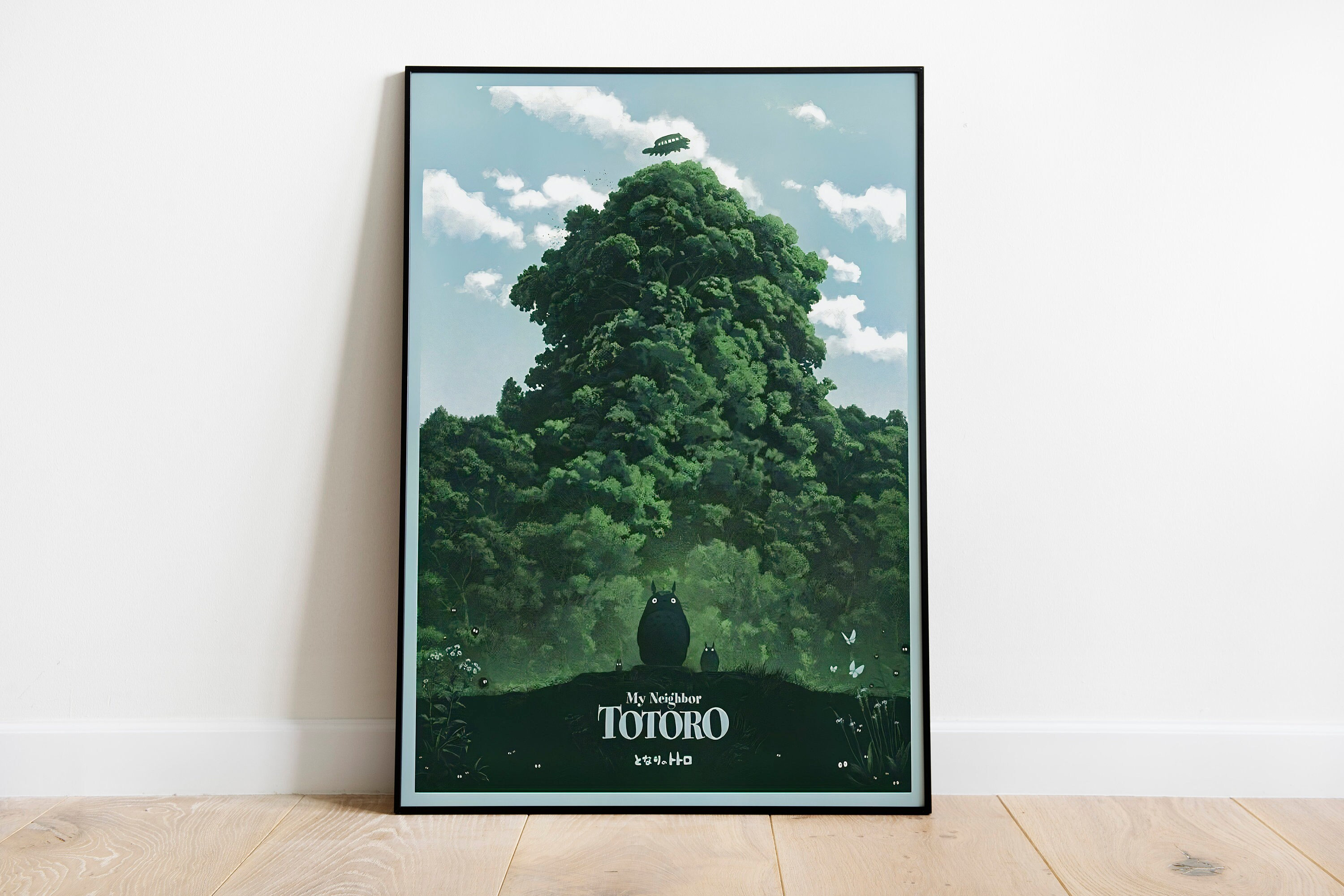 Totoro Movie Poster English