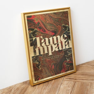 Tame Impala Poster Tame Impala Album Cover Poster Tame Impala Fan Gift ...