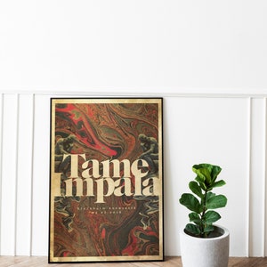 Tame Impala Poster Tame Impala Album Cover Poster Tame Impala Fan Gift ...