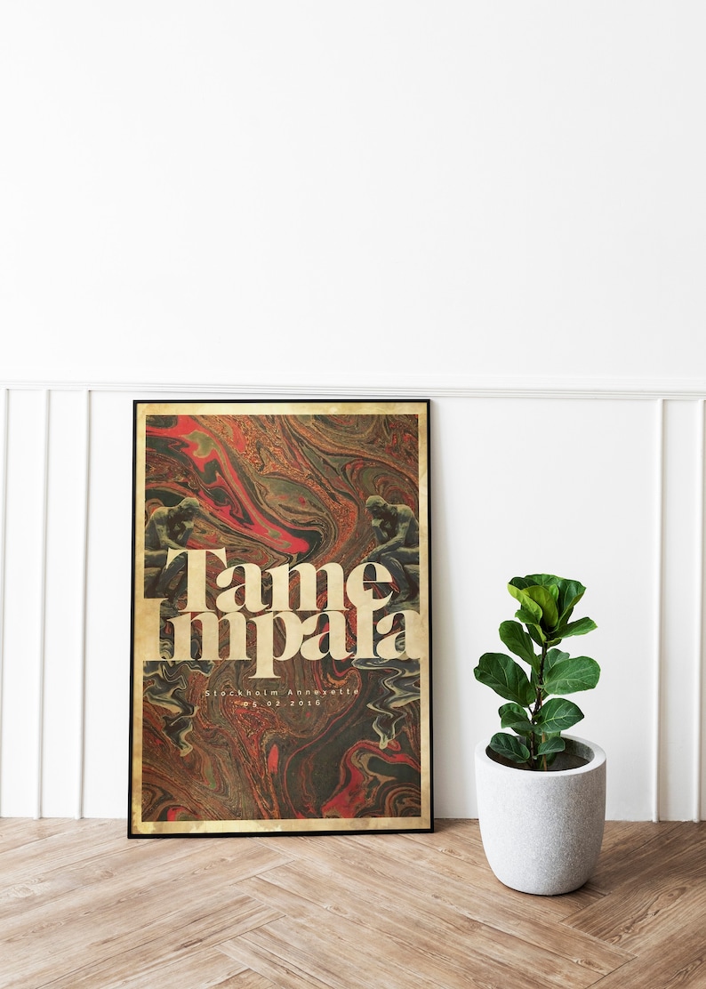 Tame Impala Poster Tame Impala Album Cover Poster Tame - Etsy