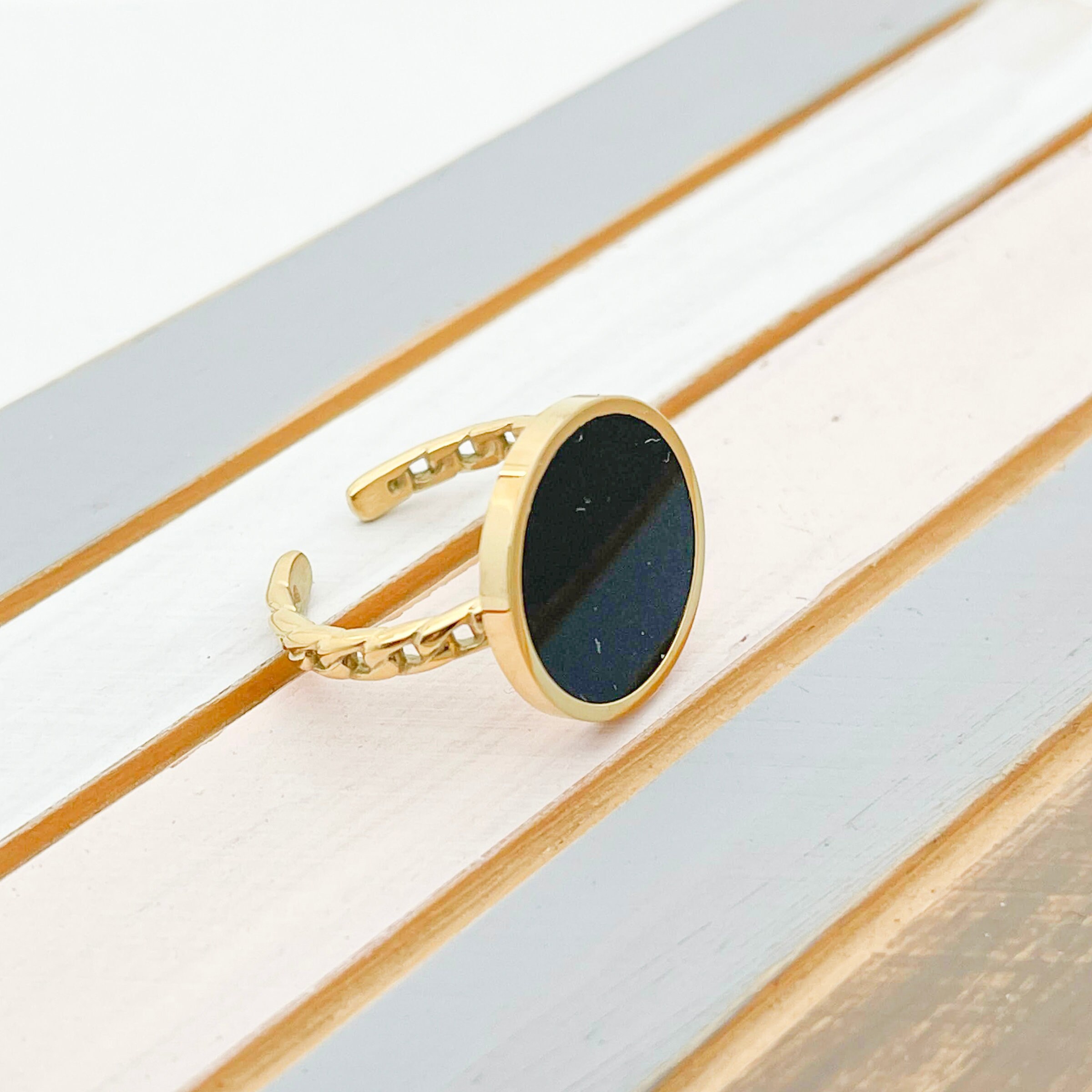 Secret Message Ring Engraved Vintage Acrylic Adjustable Hidden Message ...