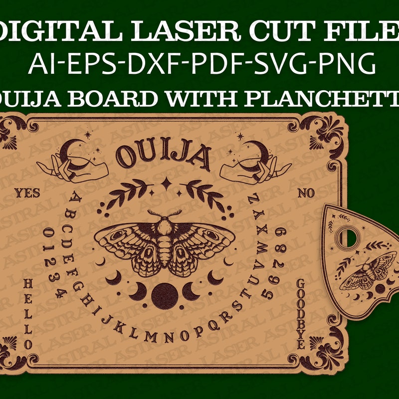 Ouija Board Svg - Etsy