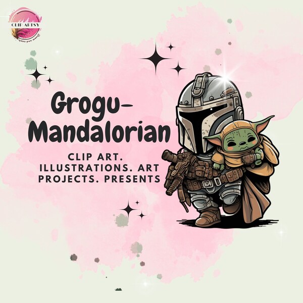 Grogu Mando Png - Etsy Australia