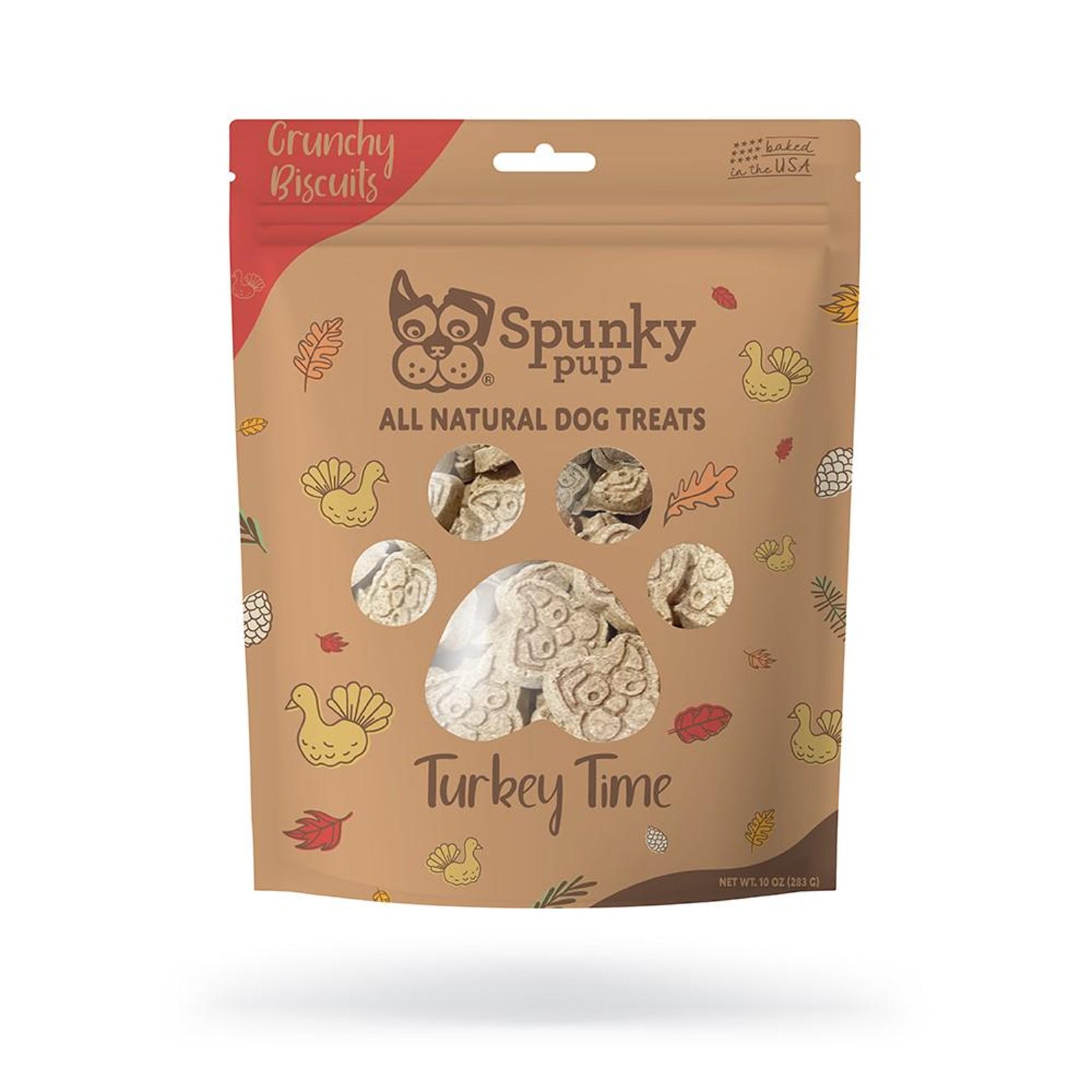 Holiday Version All Natural Baked Dog Biscuits, 10 Oz. - Spunky Pup - Etsy