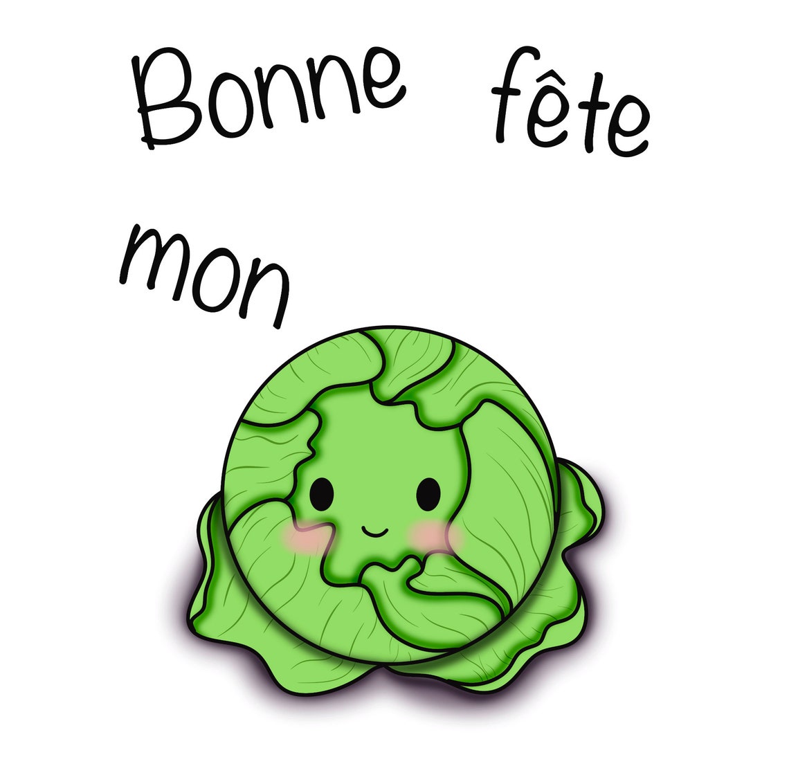 Bonne Fête Mon Choux - Birthday Greeting Card | Eco-friendly Greeting ...
