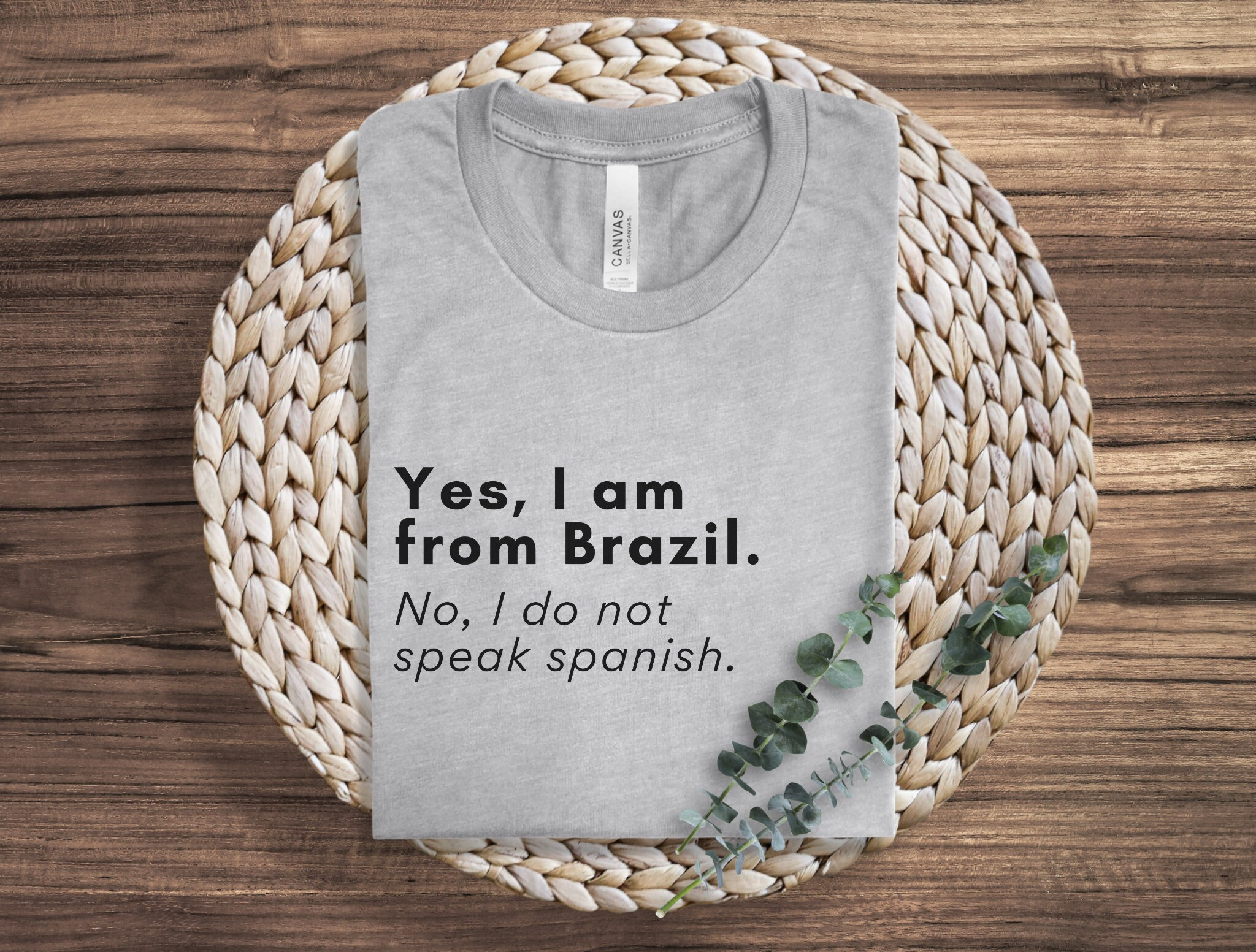 Yes I'm From Brazil, Brazil Top, Brasil Shirt, Funny Brazil T Shirt ...