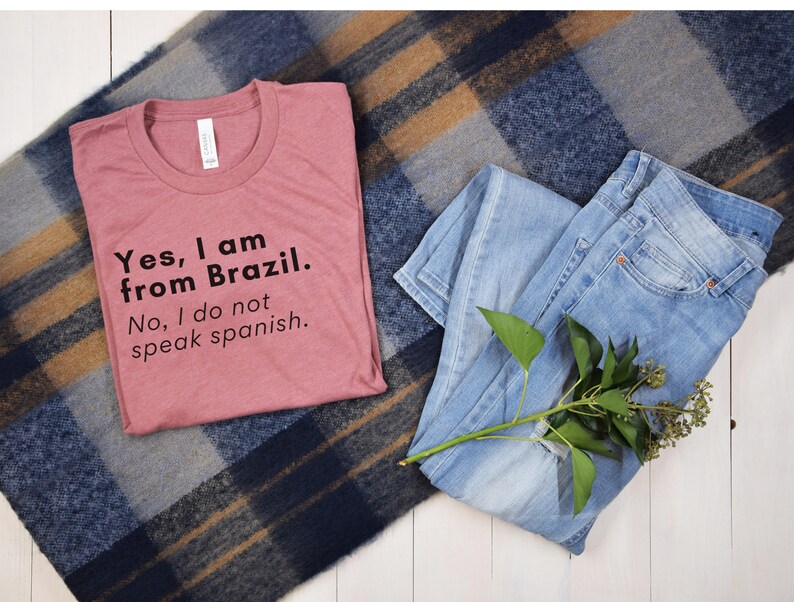 Yes I'm From Brazil, Brazil Top, Brasil Shirt, Funny Brazil T Shirt ...