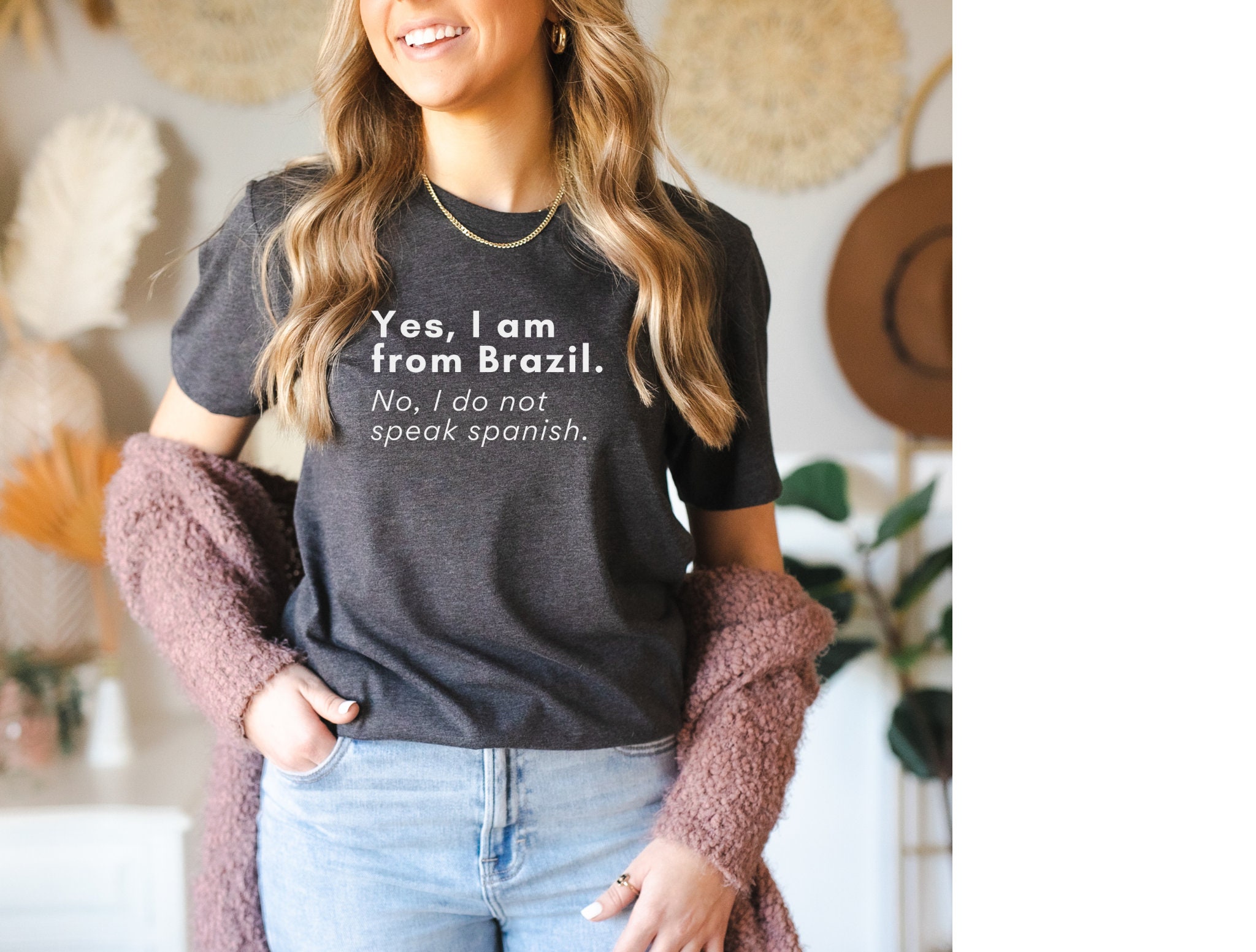 Yes I'm From Brazil, Brazil Top, Brasil Shirt, Funny Brazil T Shirt ...