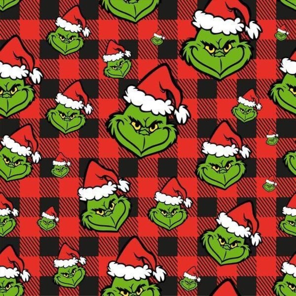 Grinch Fabric - Etsy