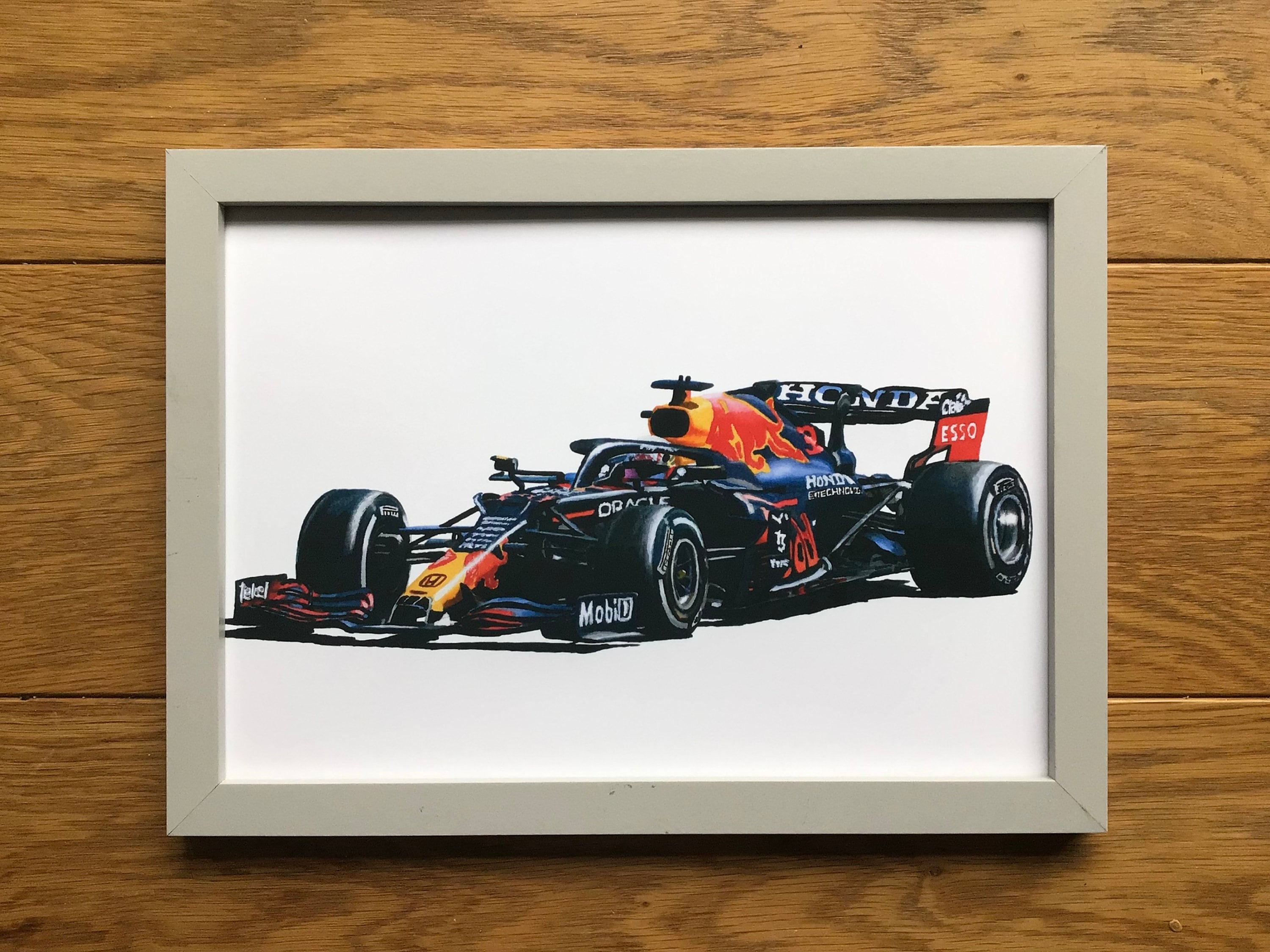 Red Bull RB16B Formula 1 Car Print. Perfect Gift for Any - Etsy