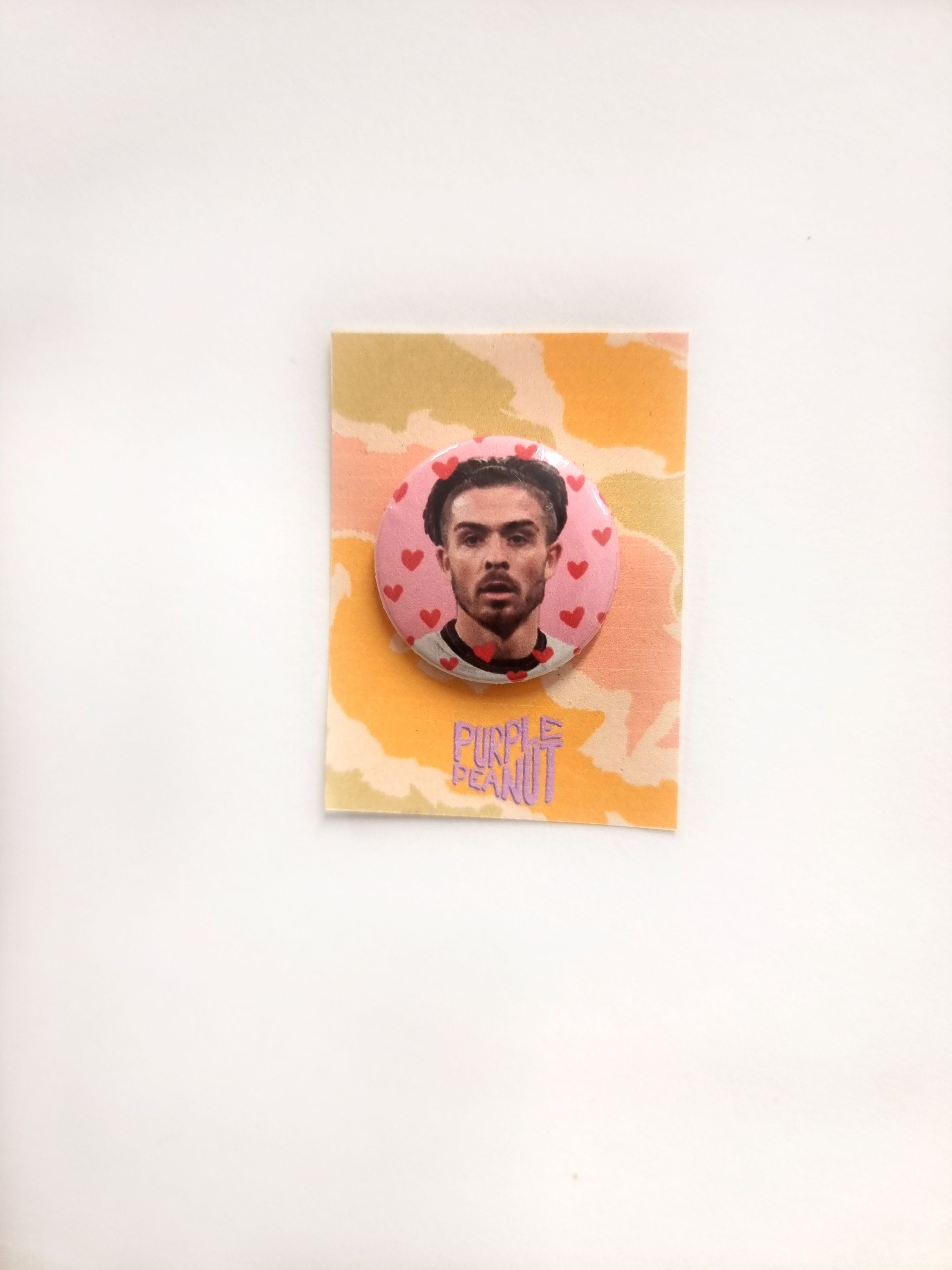 Jack Grealish Heart 1 Inch Button Badge 25mm - Etsy