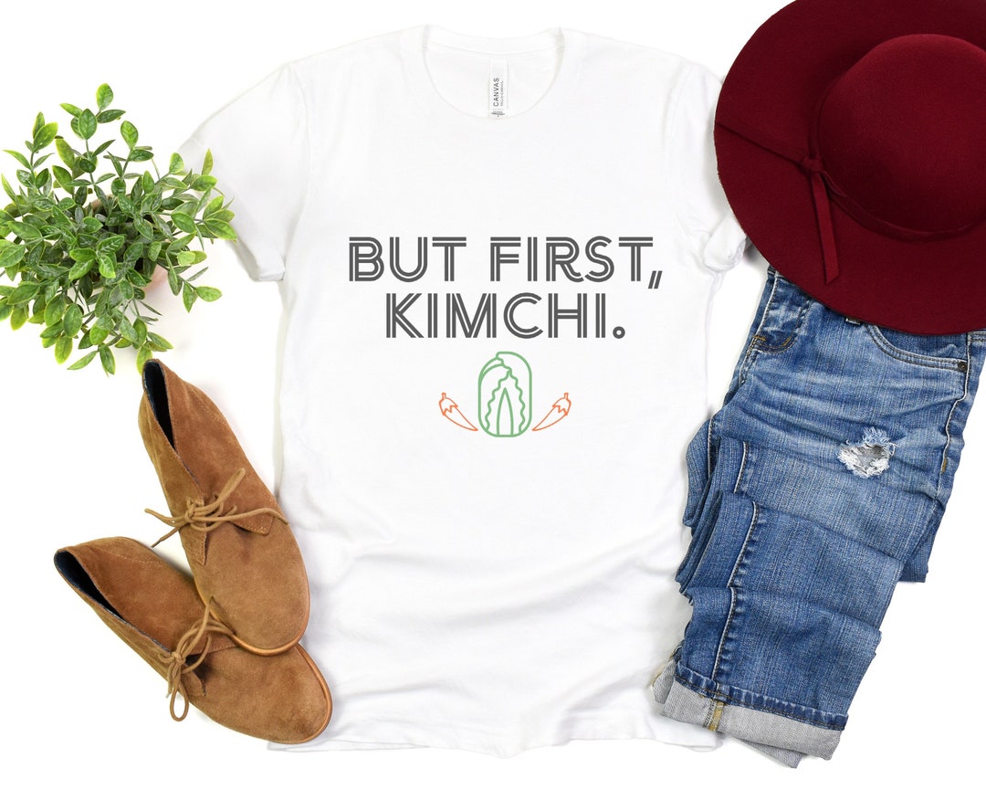 Kimchi Shirt, Kimchi Tee, Korean Food, Korean Gift, Gift Shirt, K-food ...