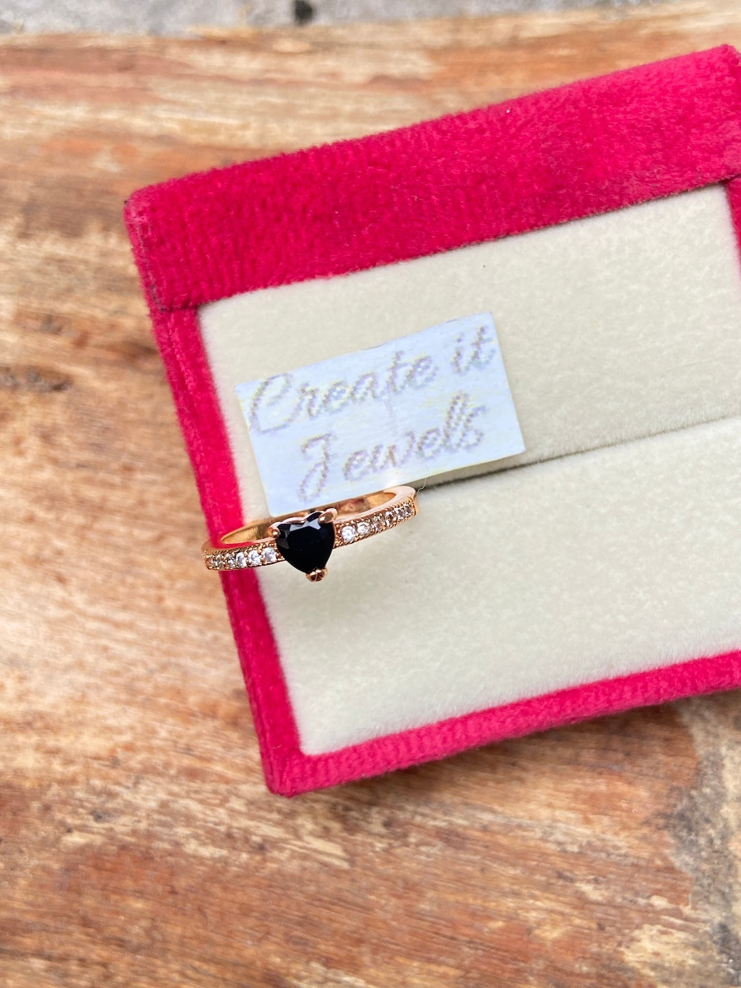 Self Love Ring Love Me Until I'm Me Again Heart-cut Half Enamel Ring ...