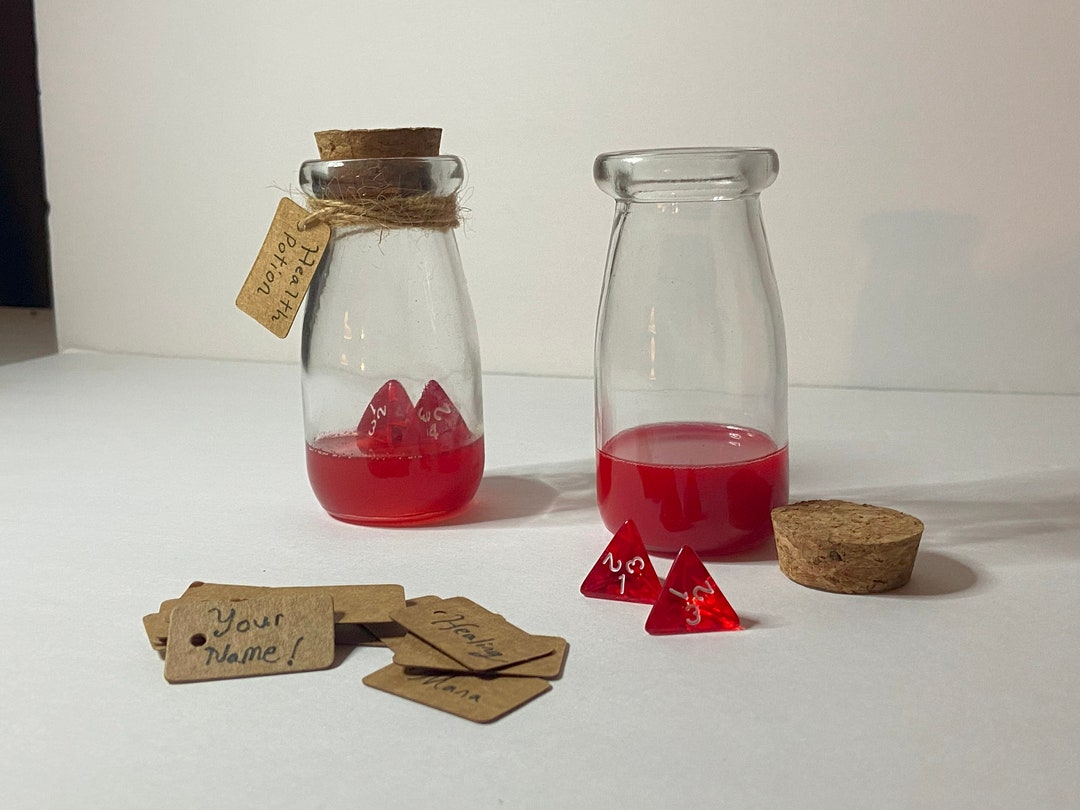 Health Potion Dice Shaker (red) - Etsy