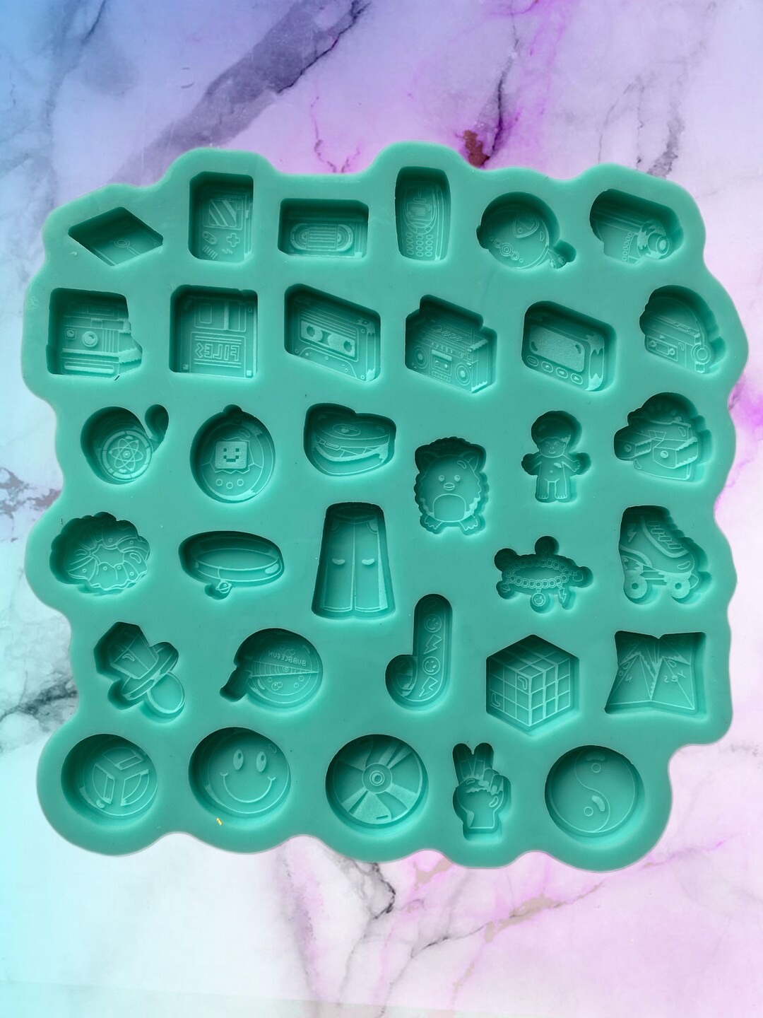 90’s Charm Palette Mold - Etsy