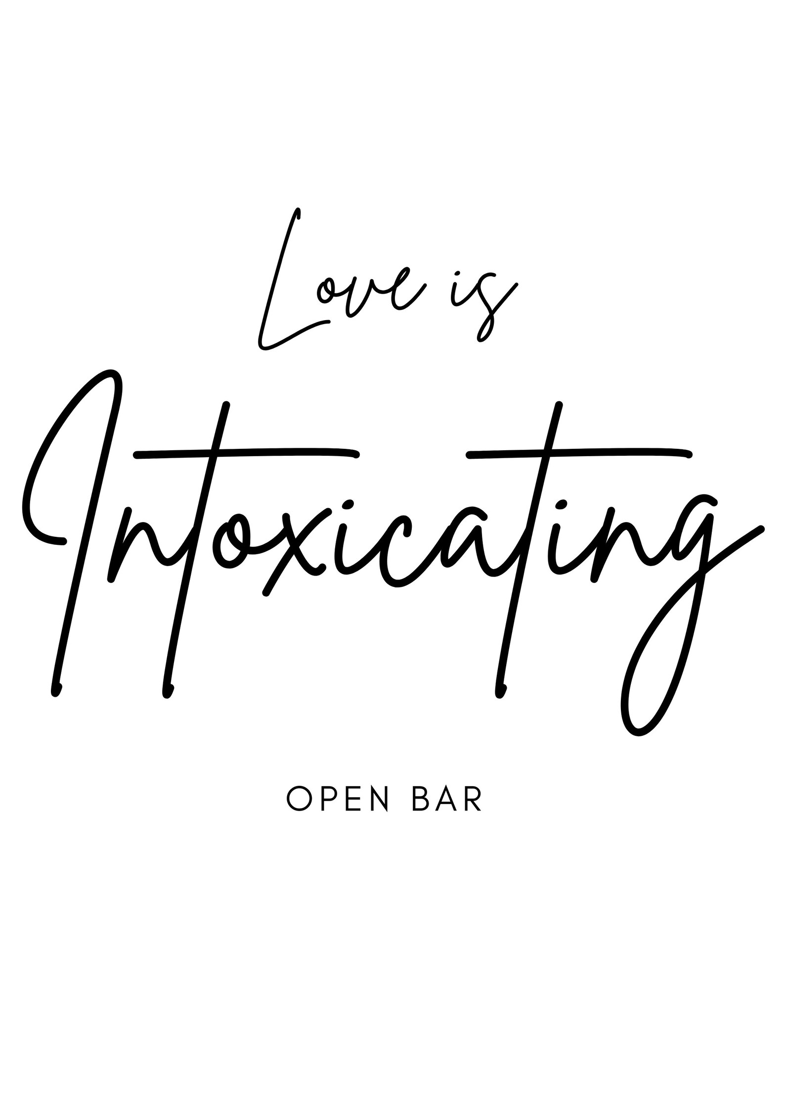 Love is Intoxicating Open Bar Sign - Etsy Love is Intoxicating Open Bar Sign - Etsy