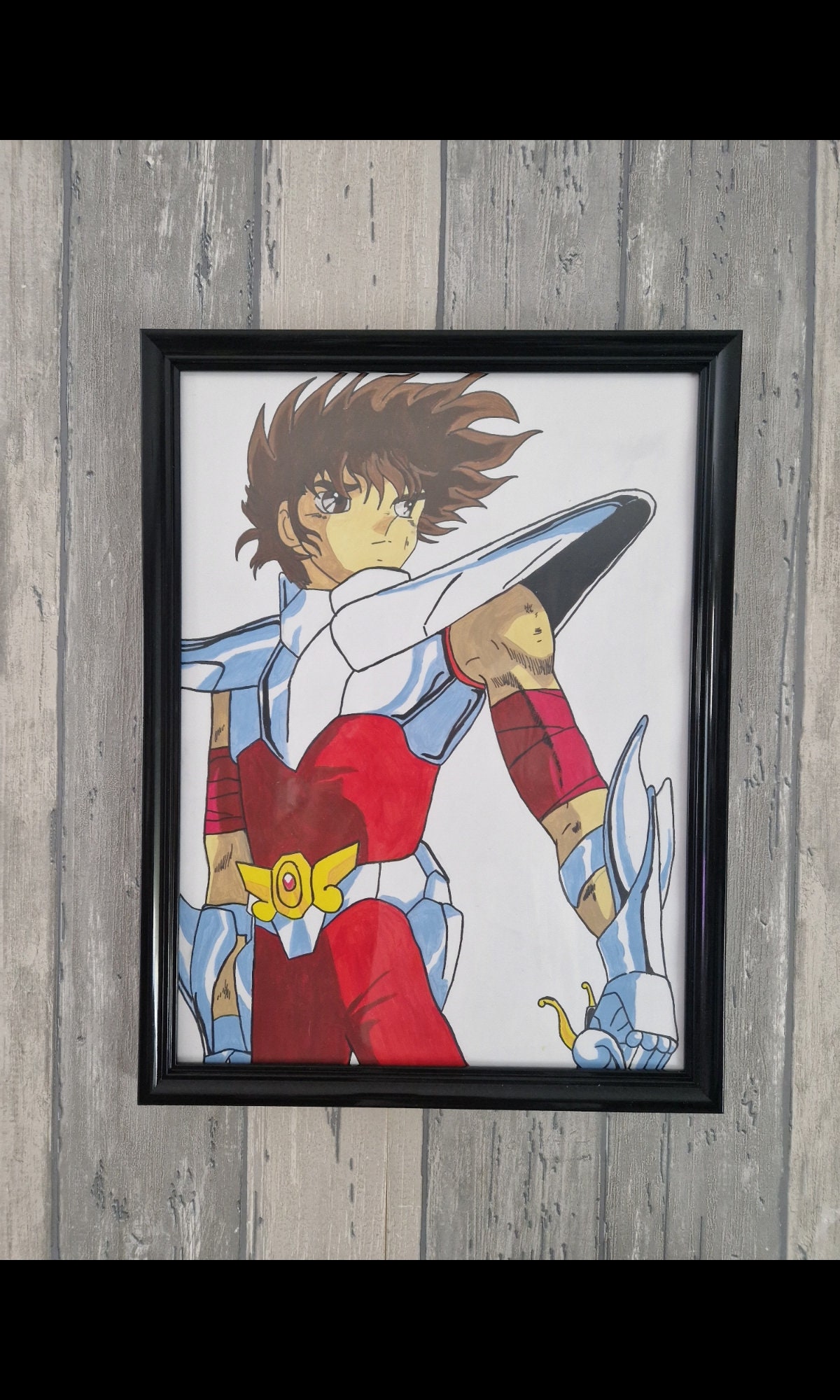 Saint Seiya Drawing - Etsy