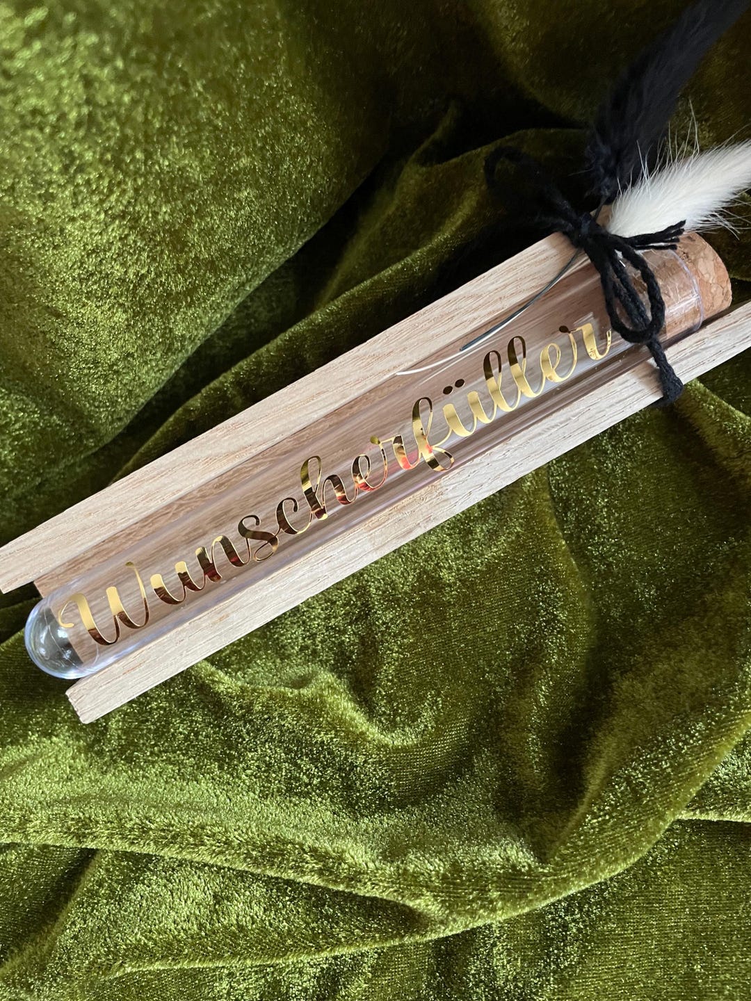 Money Gift in a Test Tube With Wooden Box, Giving Away Banknotes ...