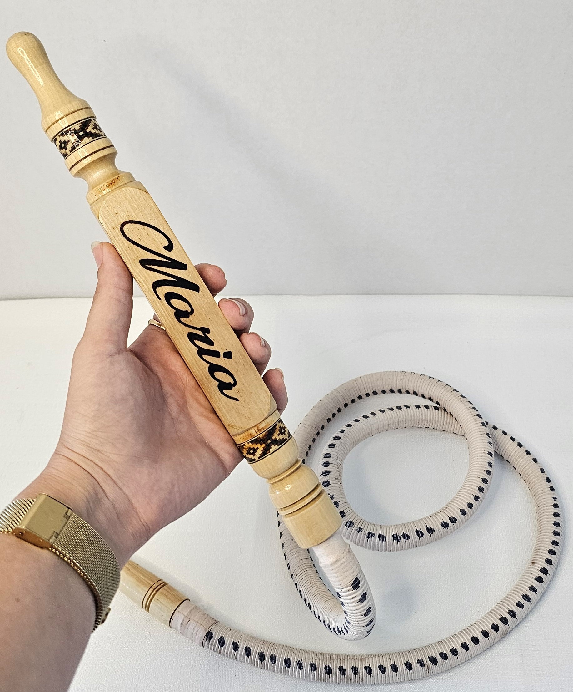 Shisha Hose Handmade Wood Hose , Hookah Nargile Gift Item Vape - Etsy