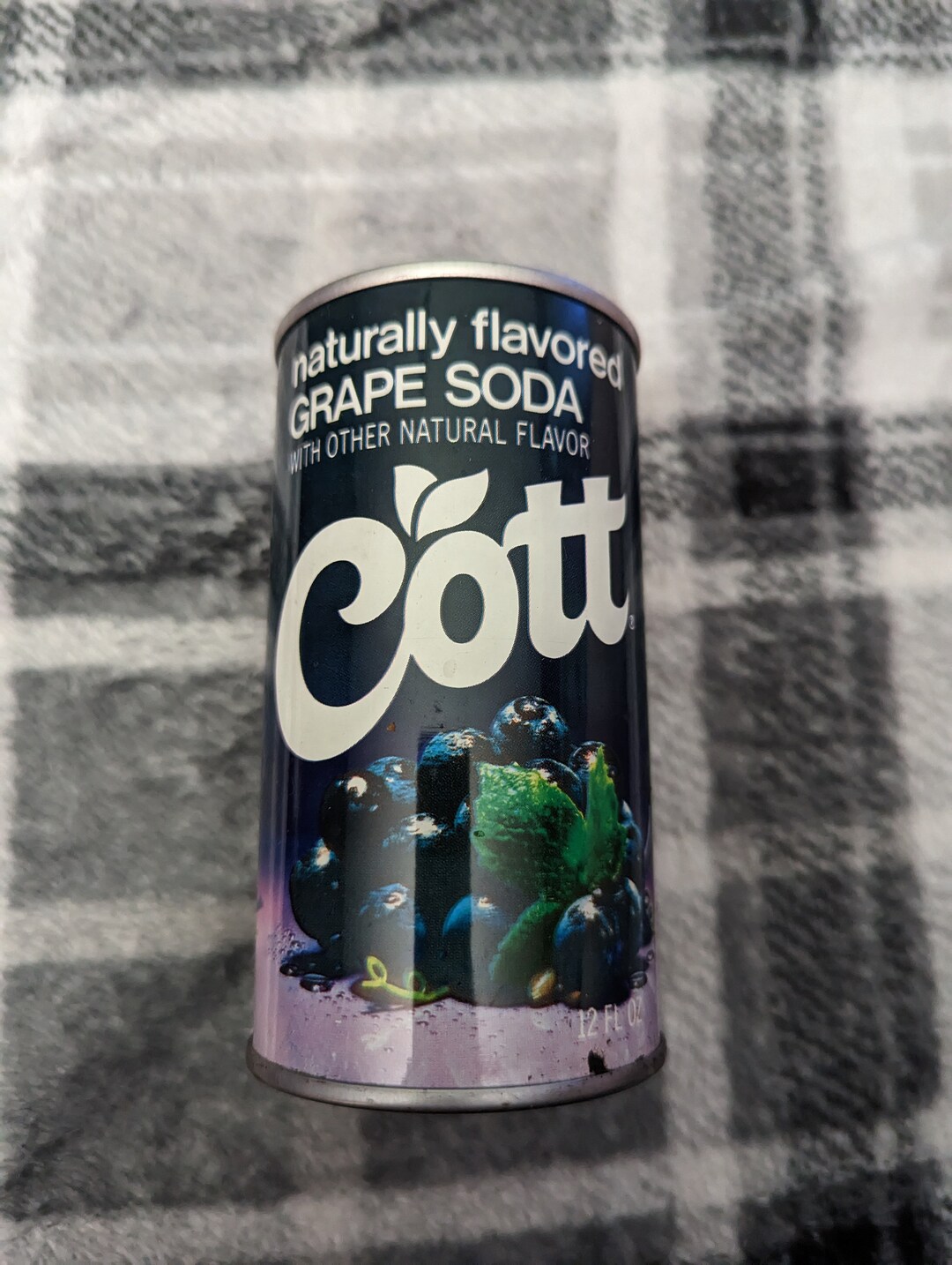 Cott Grape Soda Can - Etsy