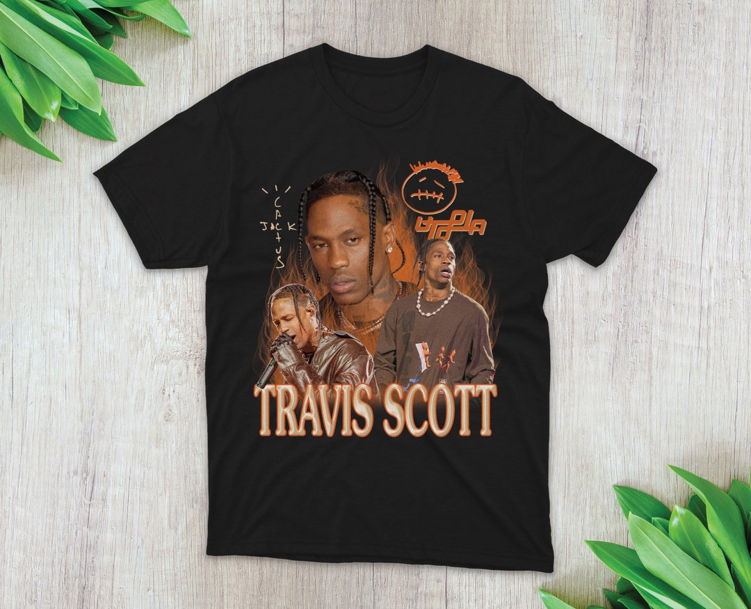 Travis Scott Bootleg Tshirt Vintage Bootleg Shirt Astroworld Travis ...