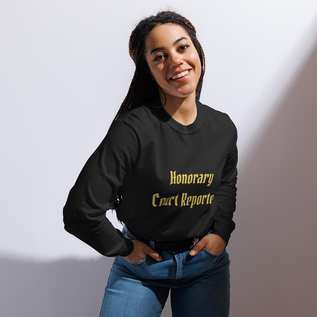 Honorary Court Reporter Garment-dyed Heavyweight Long-sleeve Shirt - Etsy