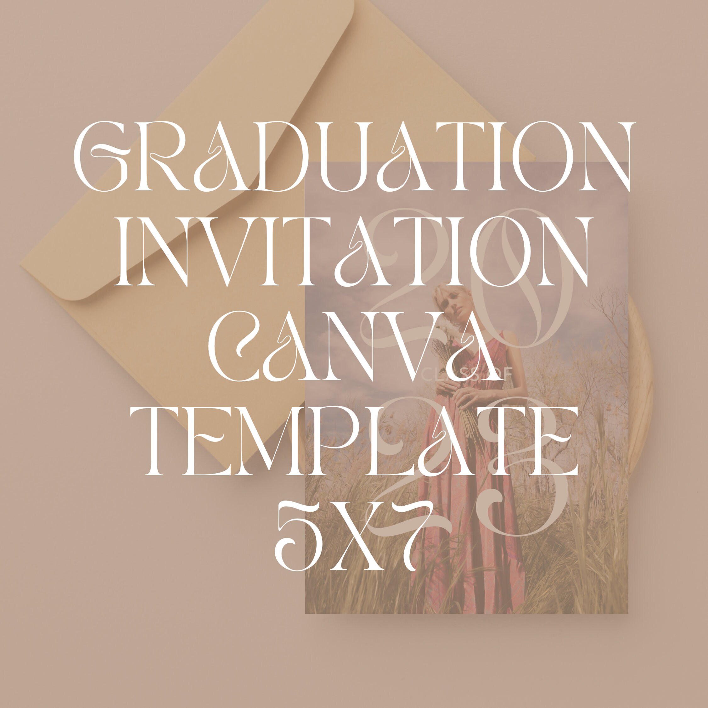 Minimalist Graduation Party Invitation Announcement - Etsy