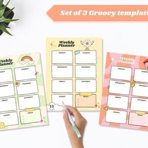 PRINTABLE Weekly Planner Bundle | Printable Planner | Instant Download ...