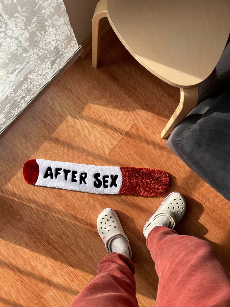 Valentines Day T Cigarettes After Sex Fluffy Tufted Rug Tufting Rug