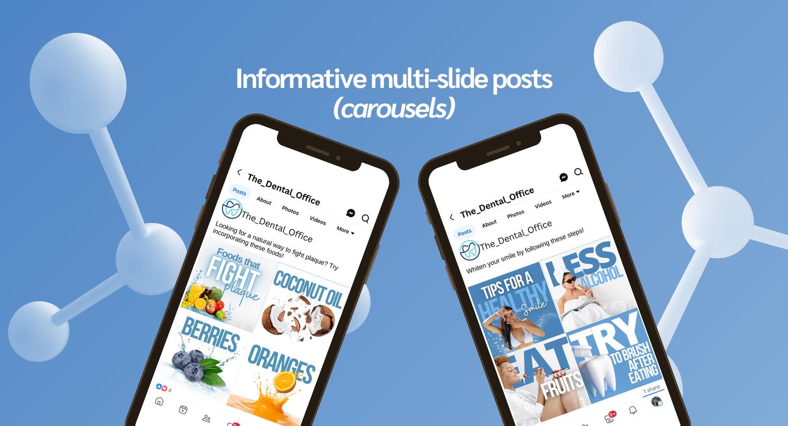 144 Reels & Posts for Dental Offices | Dentist Instagram Template ...