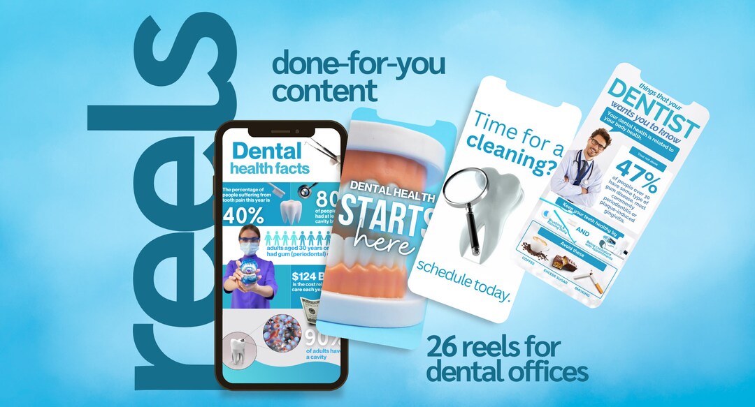 26 Reels for Dental Offices | Tiktok Videos | Dentist Marketing ...