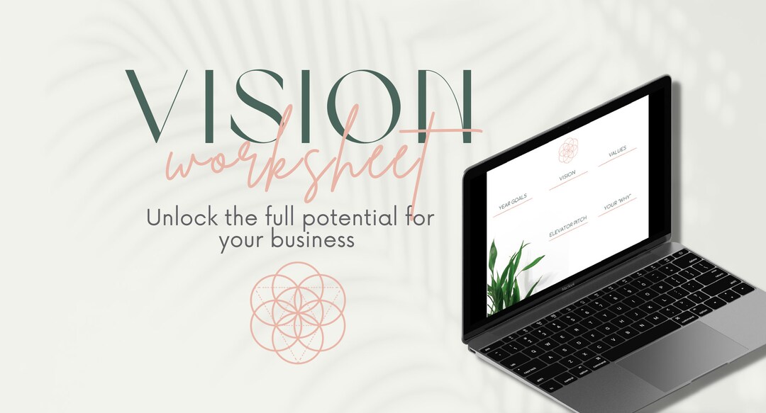 Small Business Vision Plan Worksheet 2023, Business Plan, Business ...