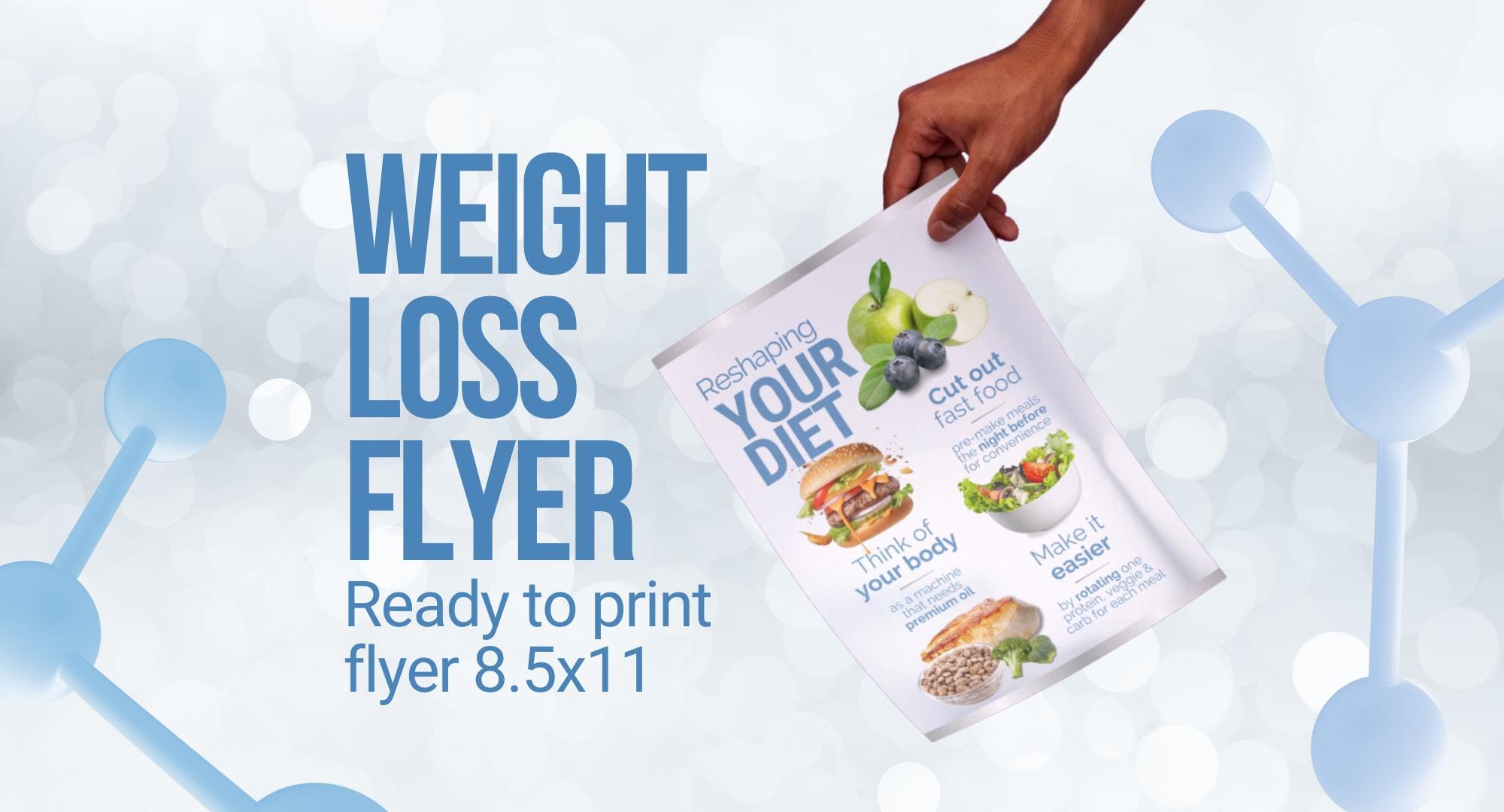 Flyer for Weight Loss Clinic | Printable Marketing | Canva Flyer ...