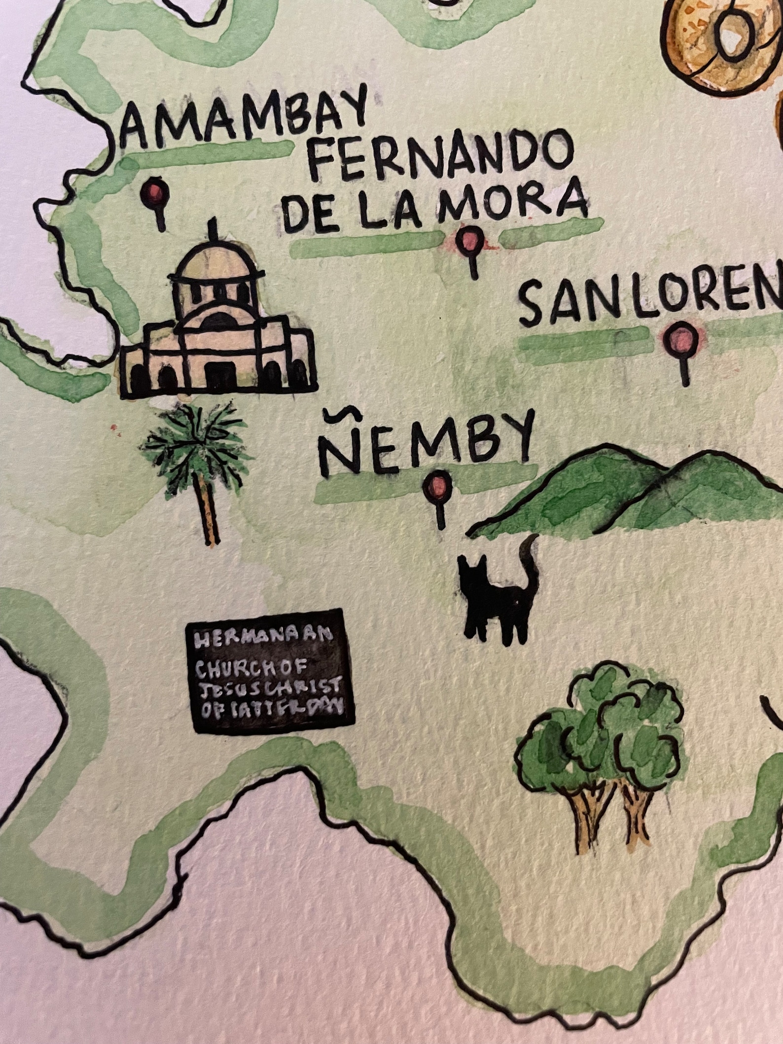 Custom Mission Map | LDS Mission | Elder Sister Missionary | Keepsake ...