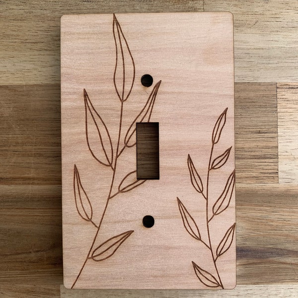 Engraved Light Switch Cover - Etsy