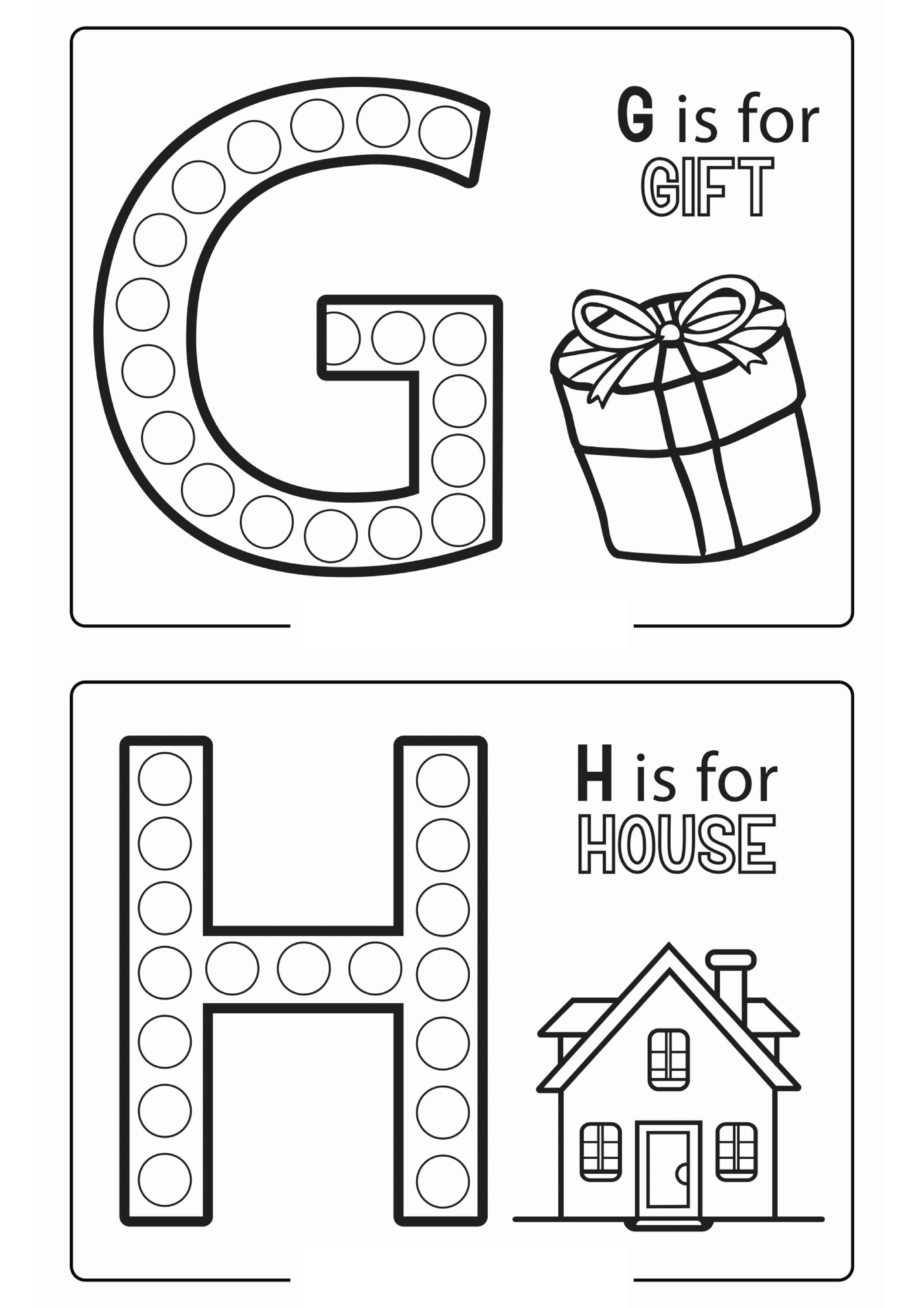 Best Selling Alphabet Worksheets | ABC Do a Dot Printables | Preschool ...