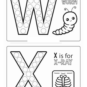Best Selling Alphabet Worksheets | ABC Do a Dot Printables | Preschool ...