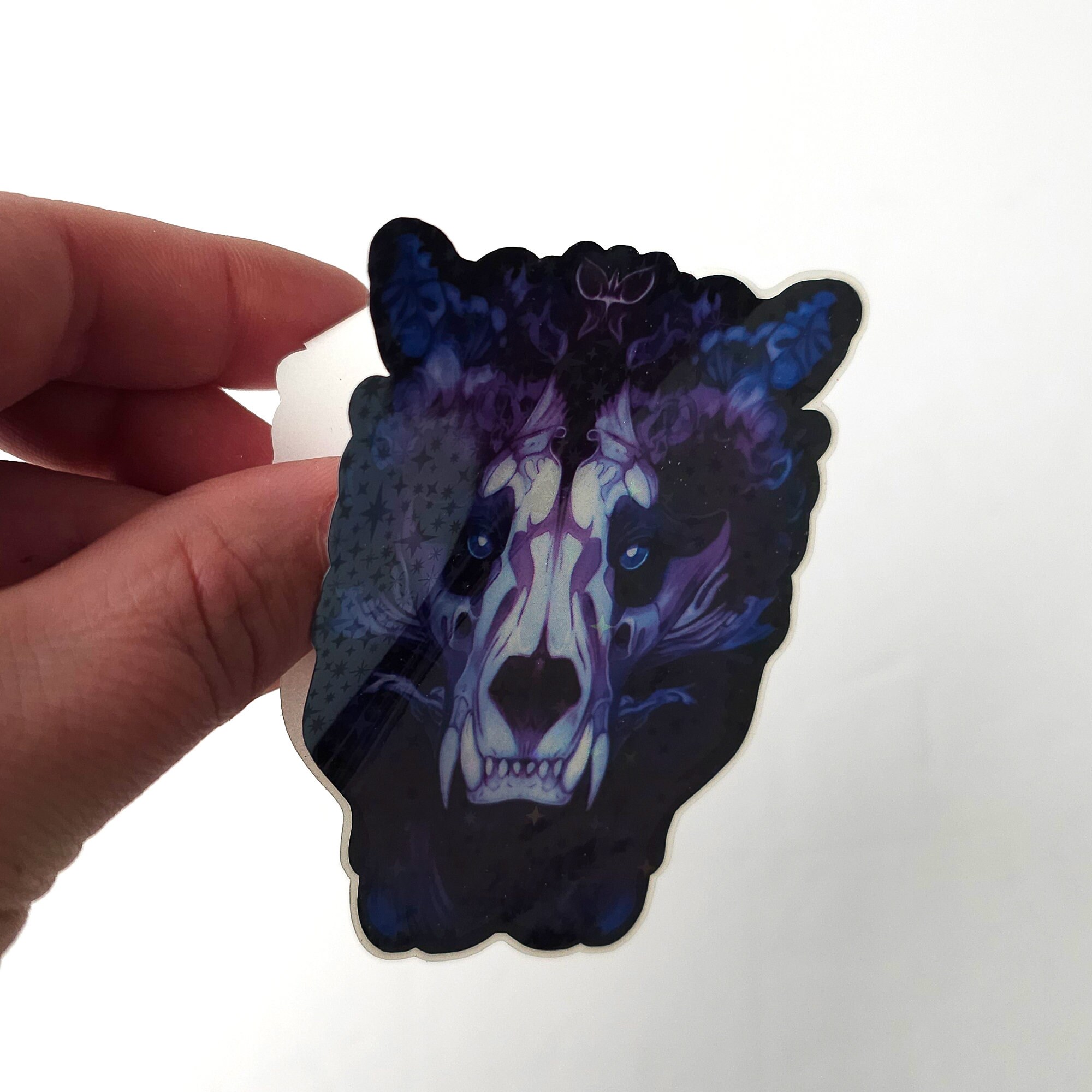 Lion Skull Die Cut Decal Animal Sticker Waterproof Big Cat Art DA-0009 ...