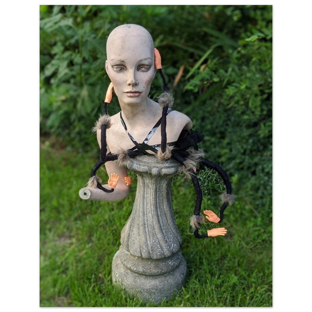 Spider-mannequin Gloss Print - Etsy