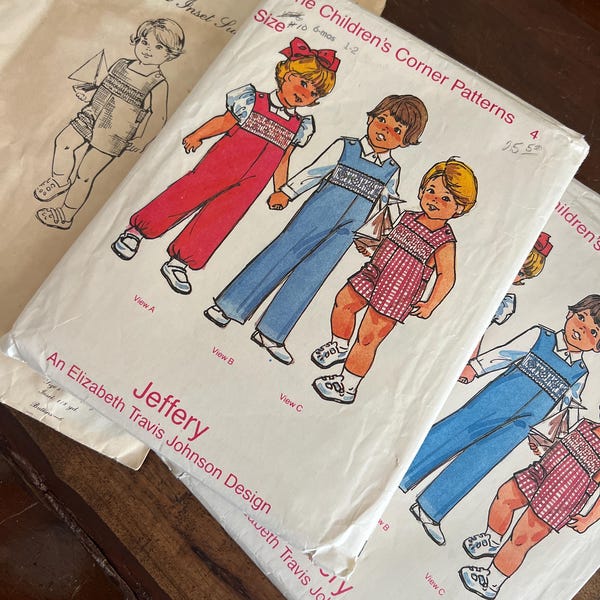 Smocked Jon Jon Vintage - Etsy