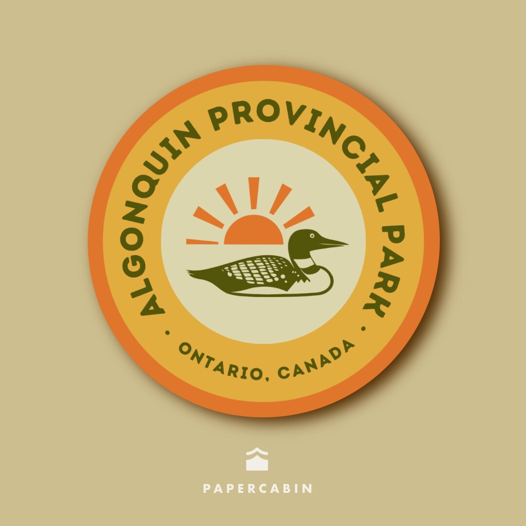Algonquin Provincial Park Vinyl Sticker | Nature Inspired, Travel ...