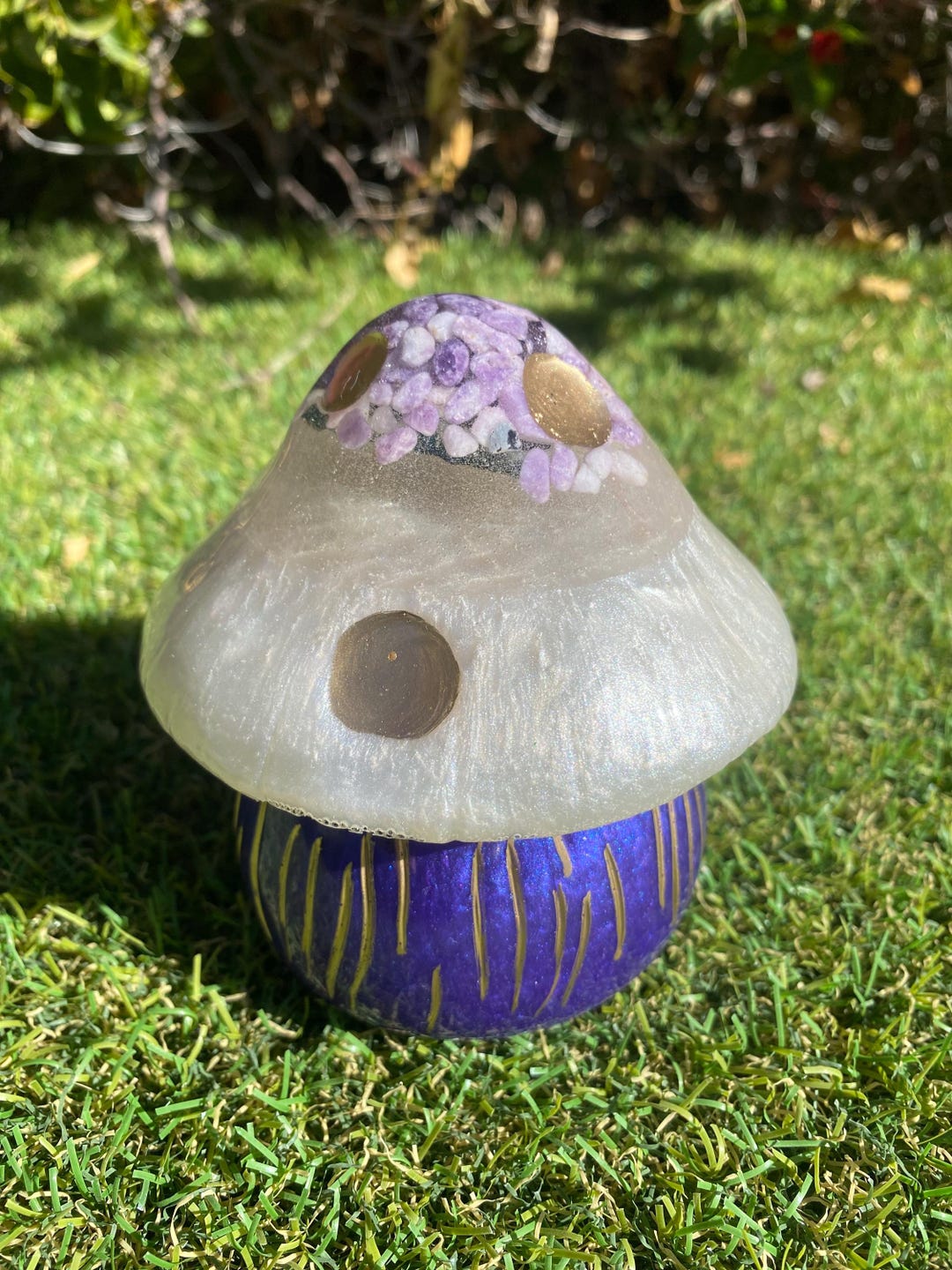 Mushroom Jar, Jars With Lids, Stash Jar, Storage Container, Resin Jar ...