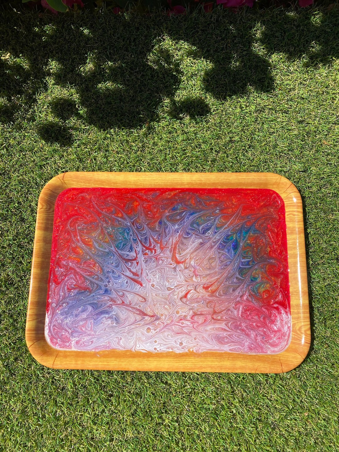 Resin Tray, Food Safe, Charcuterie Tray, Serving Tray, Home Decor ...