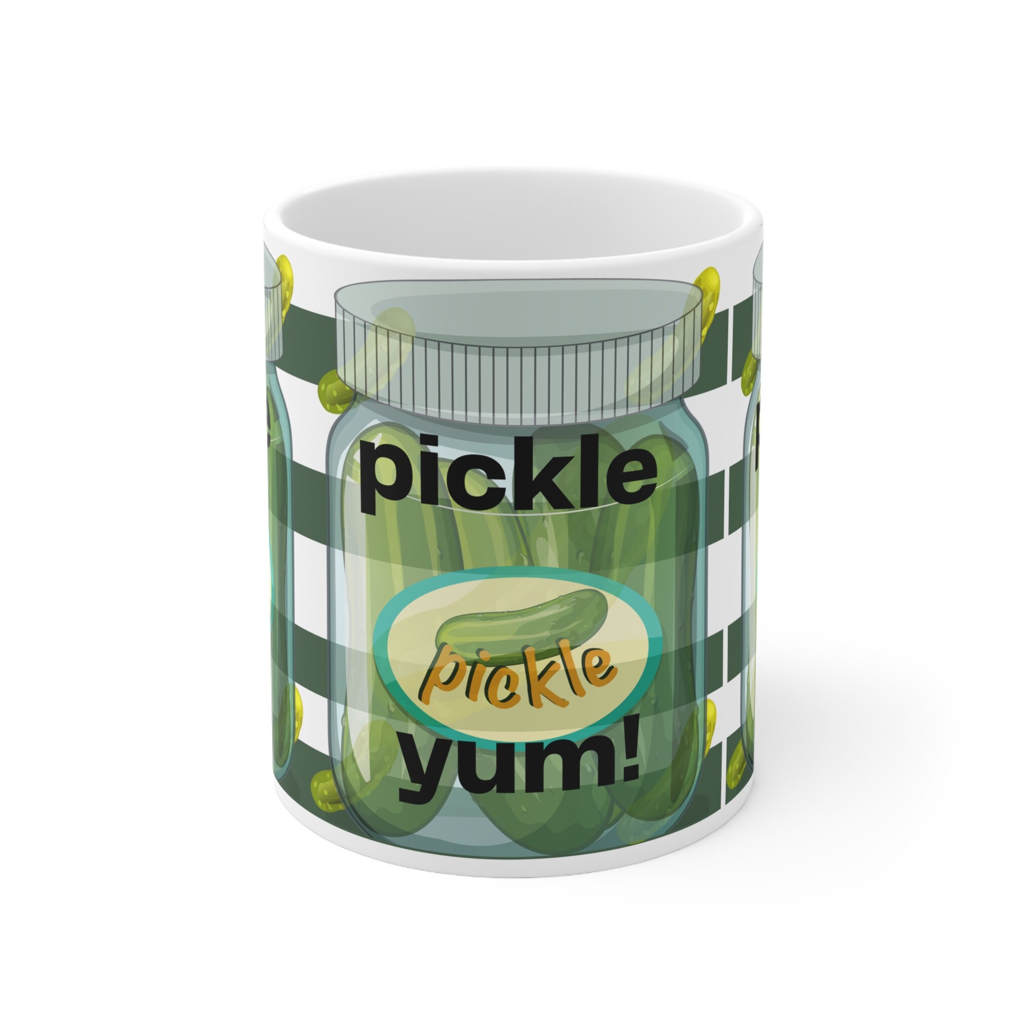 Funny Pickle Mug/funny Coffee Mug/pickle Jar on Mug/mug for Pickle ...