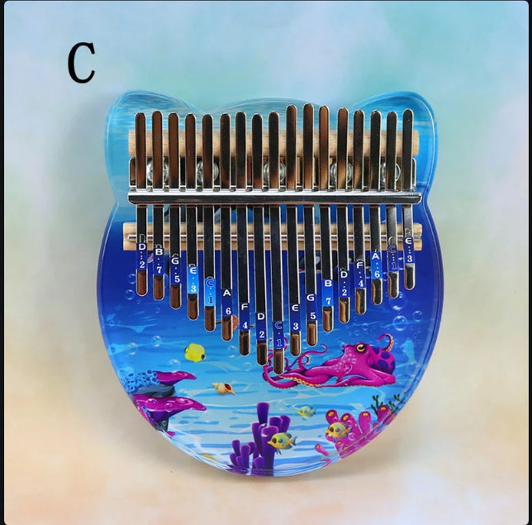 Colorful Thumb Piano,designed Cat Paw Shape Thumb Piano,cute Thumb ...