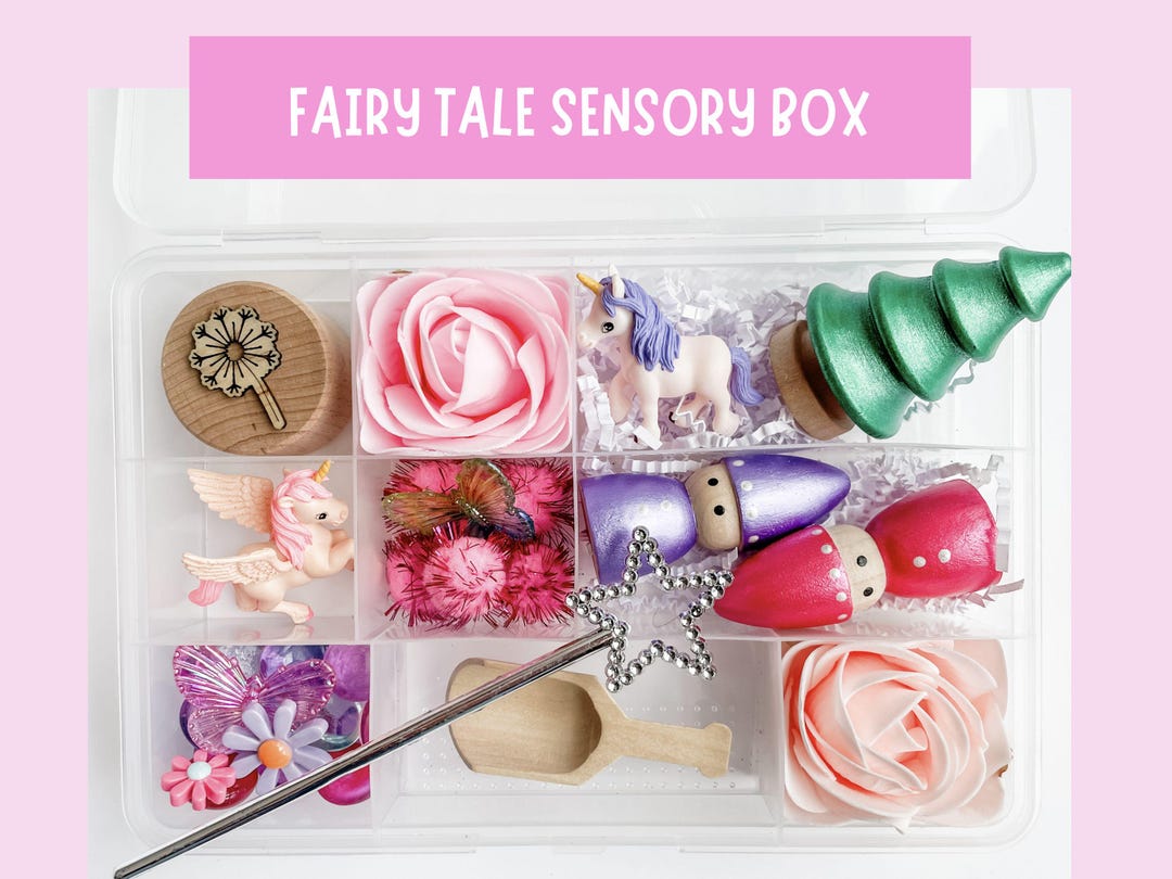 Fairy Tale Sensory Box Unicorn Sensory Bin Princess Fine Motor Activity ...