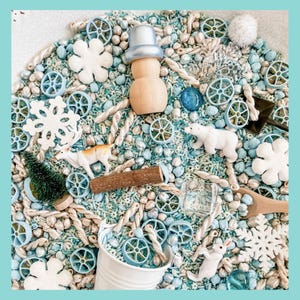 Winter Sensory Bin Arctic Sensory Bin Winter Wonderland Sensory Bin ...