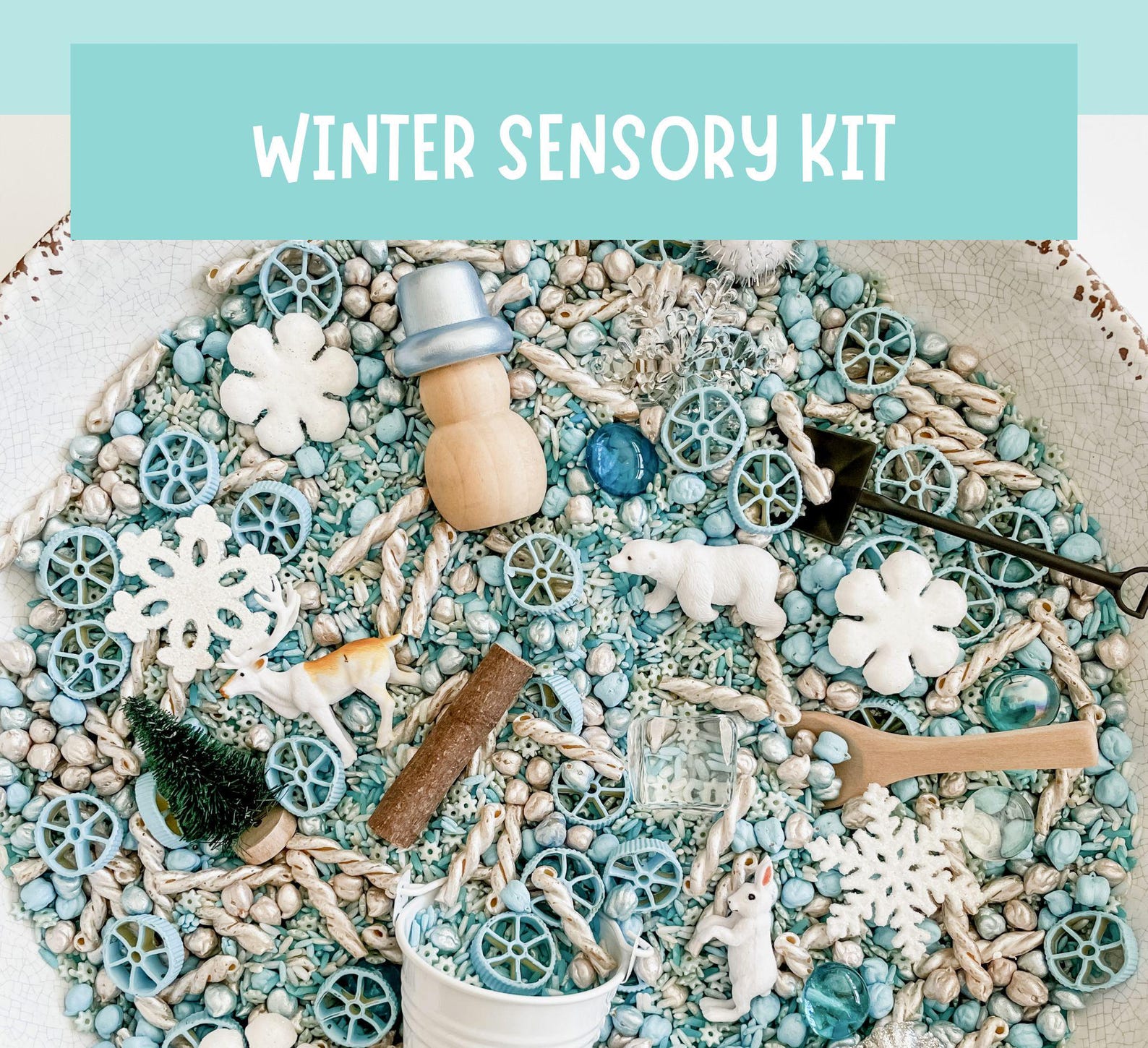 Winter Sensory Bin Arctic Sensory Bin Winter Wonderland Sensory Bin ...